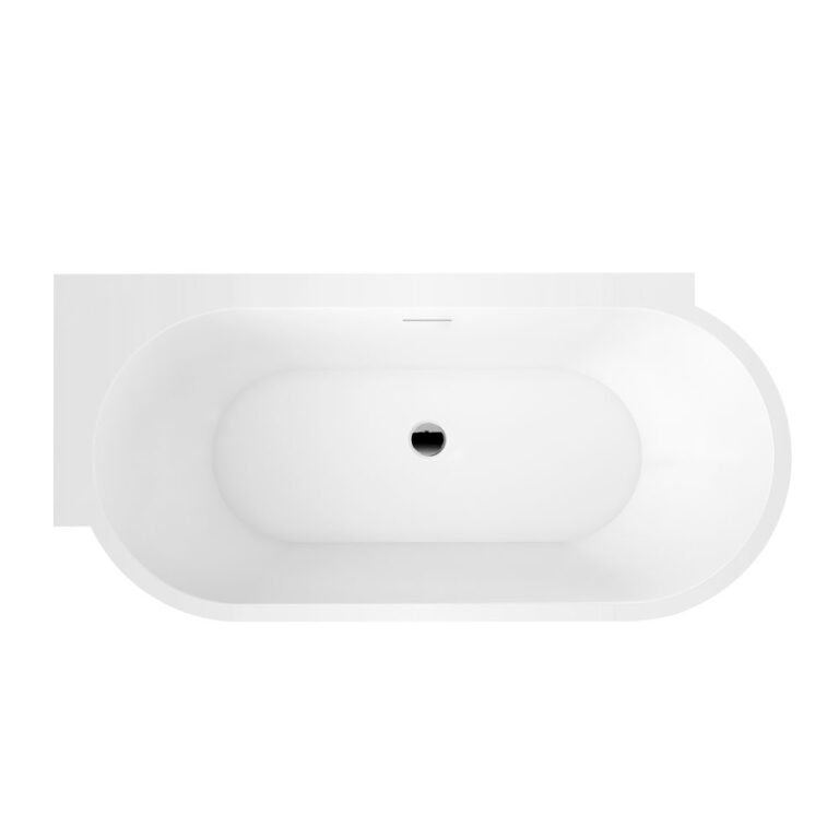 Claire 1695mm Corner Back To Wall Bath | Baths | Atti Bathrooms