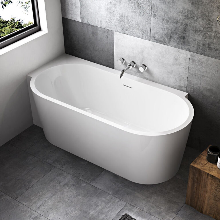 Claire 1695mm Corner Back To Wall Bath | Baths | Atti Bathrooms