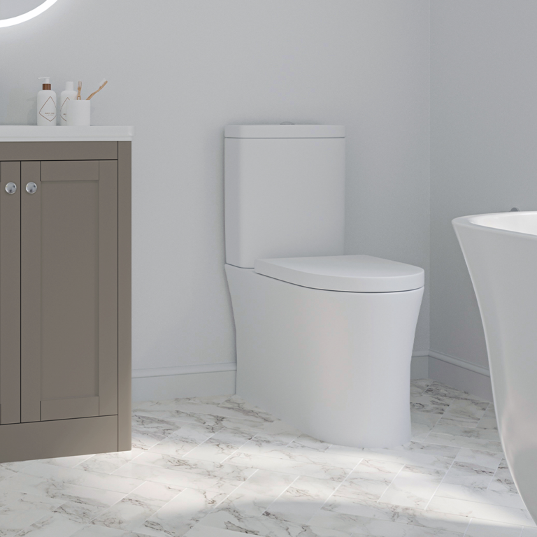 Series 300 Standard Close Coupled Toilet - Fully Shrouded | Atti