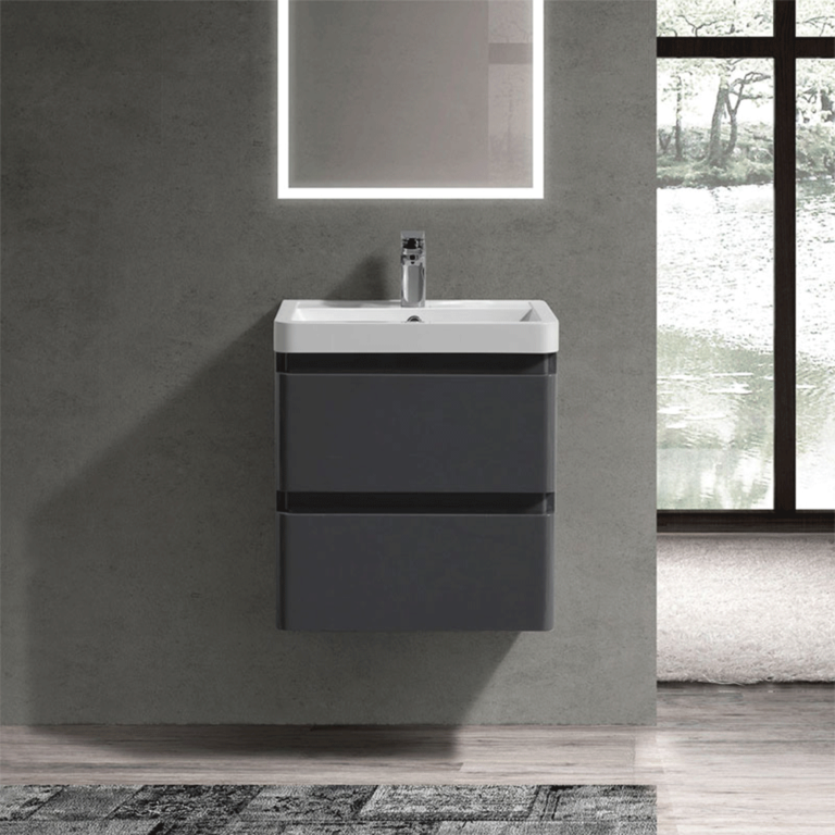Grosvenor 500mm White Wall Hung Unit | Furniture | Atti Bathroom